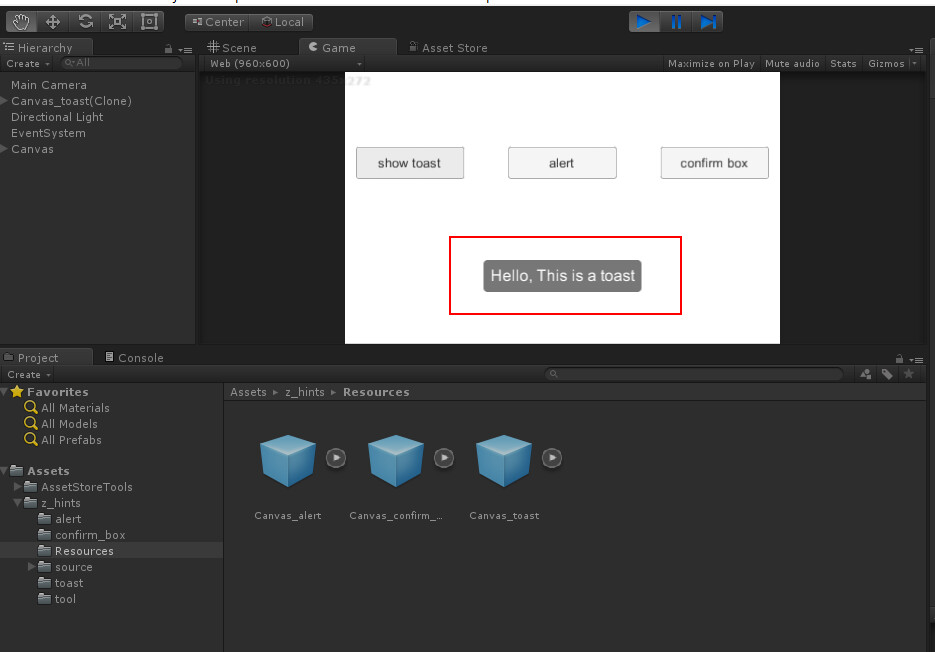 Easy Game Studio - Unity Tool - UI Popup Box - Downloadable