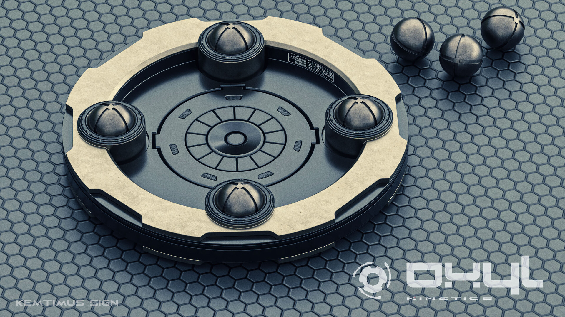 ArtStation - Scifi Concept Gyroscope