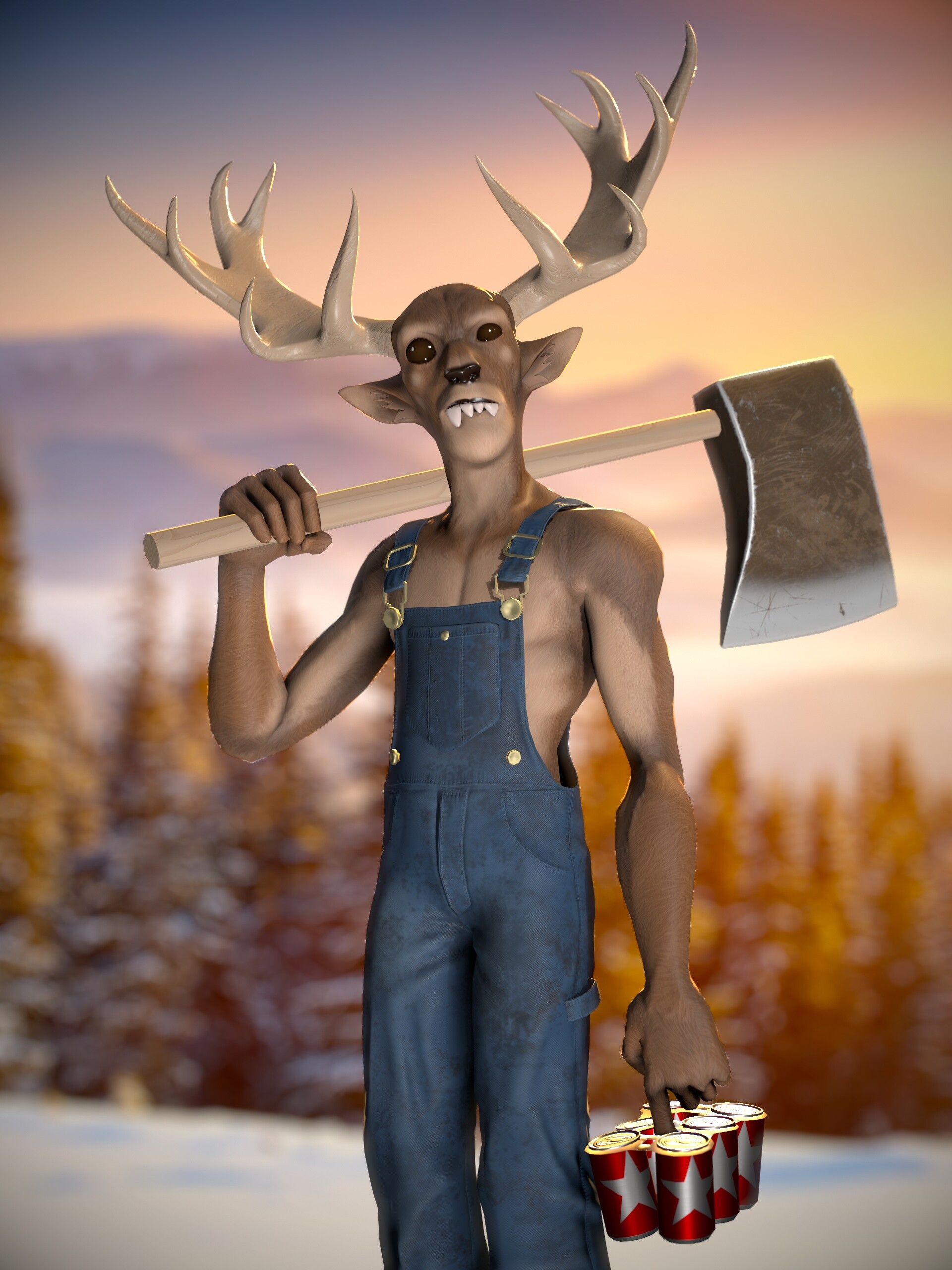 ArtStation - Buck (Realtime Character)