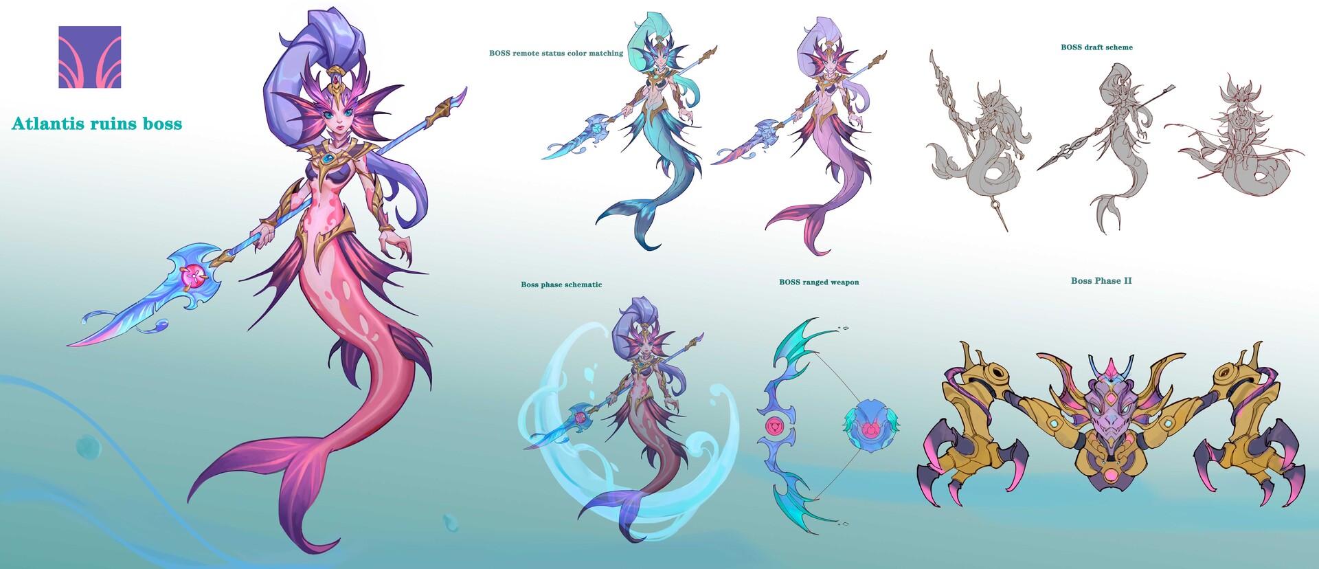 ArtStation - Atlantis Mermaid Tina