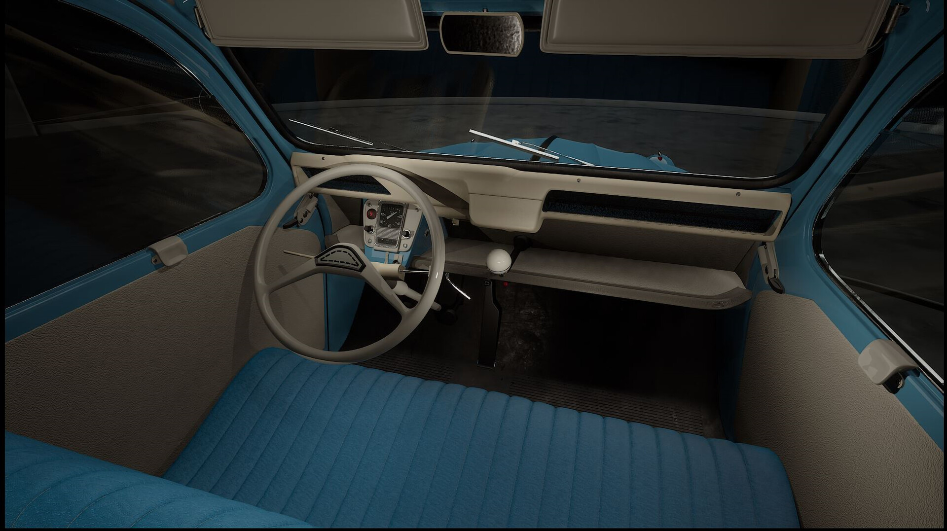 ArtStation - Citroën 2cv azam 1963