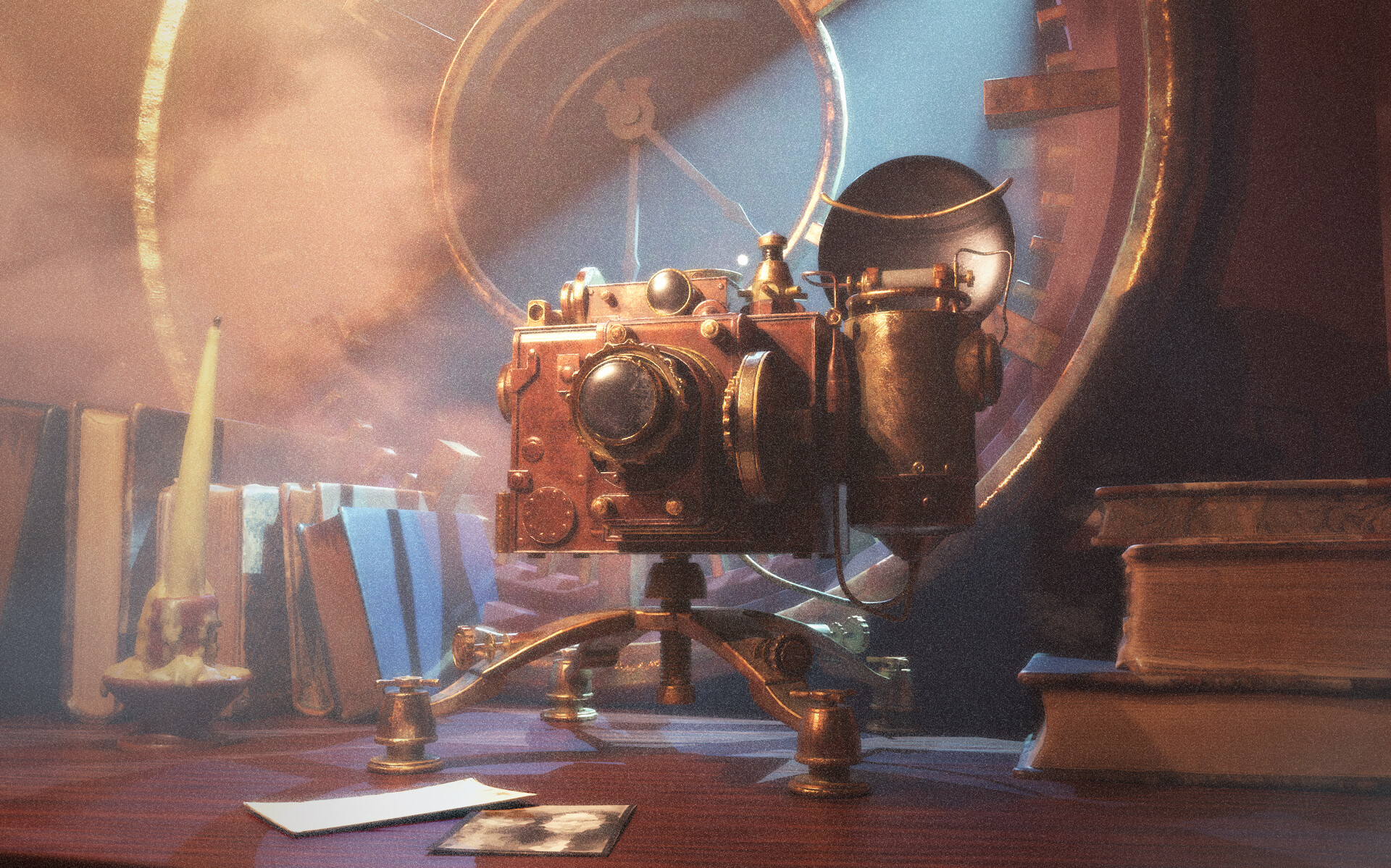 ArtStation - Steampunk Camera