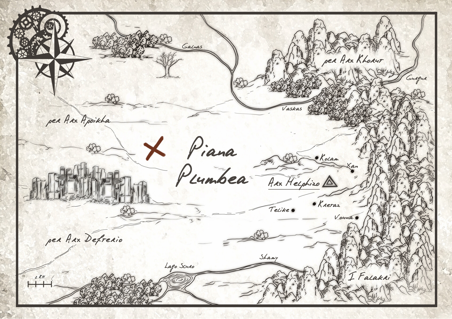ArtStation - Maps for the main quests