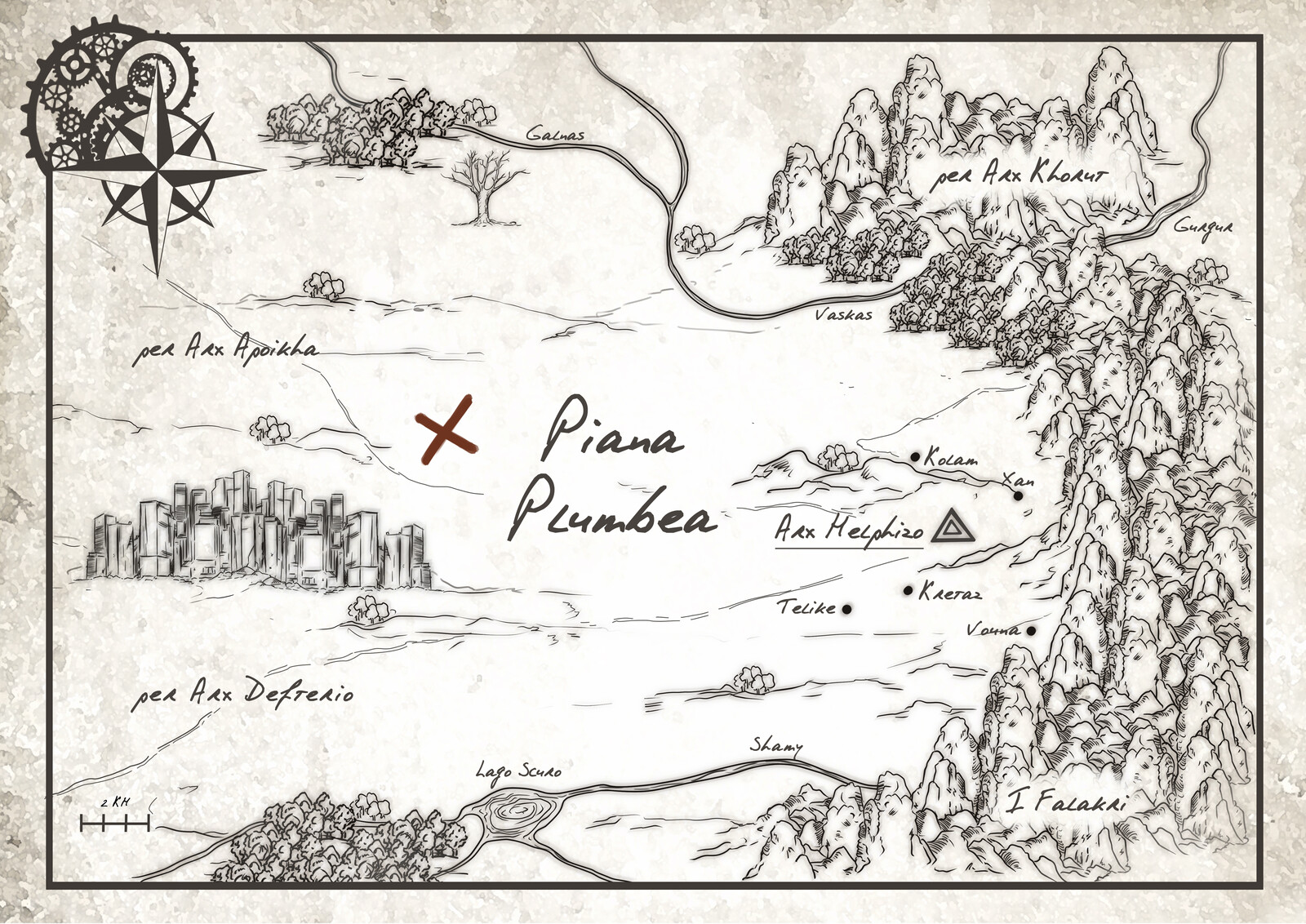 Francesca Del Sere - Maps for the main quests