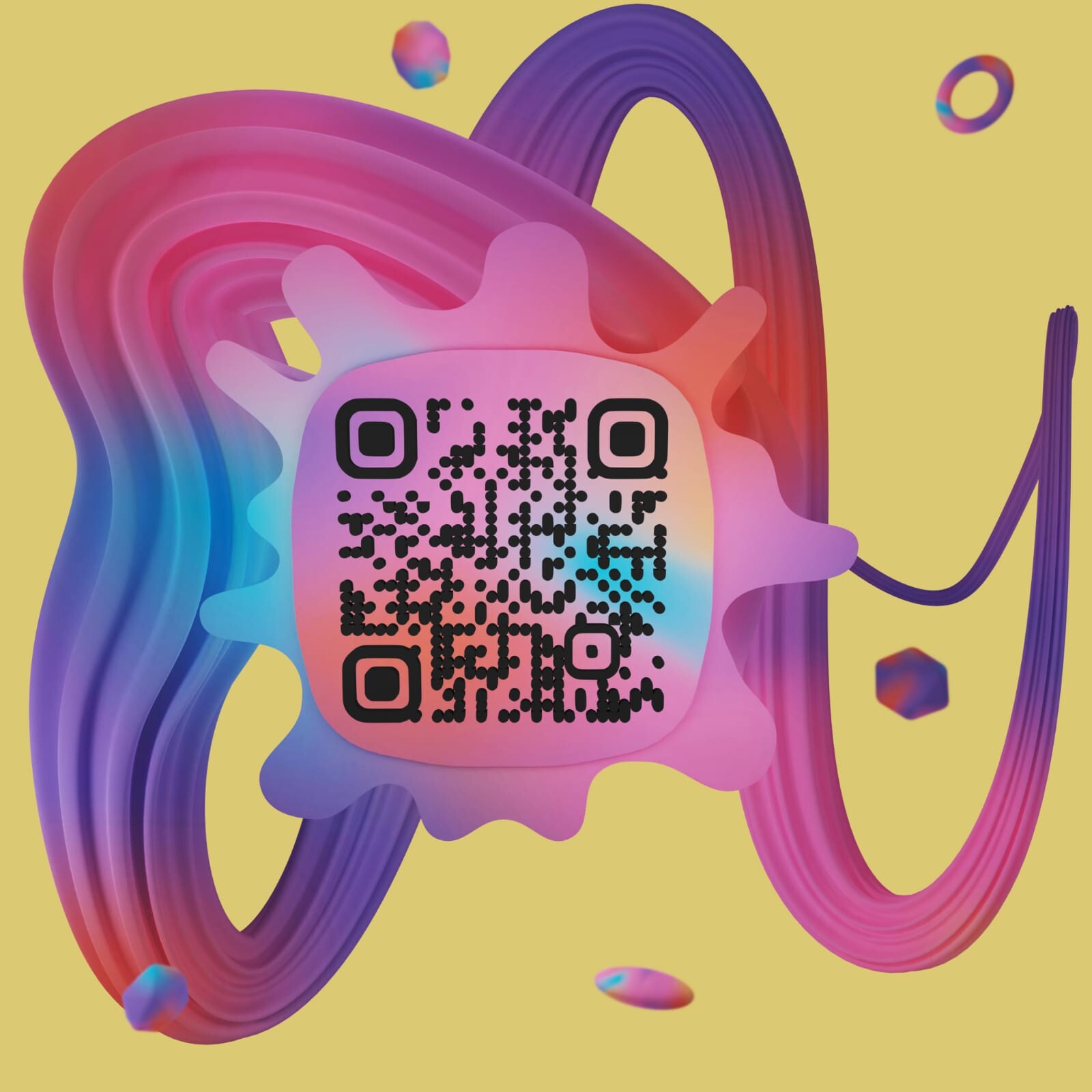ArtStation - QR Code App Mockups