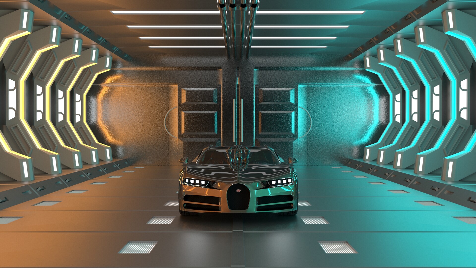 ArtStation - 3D car modeling