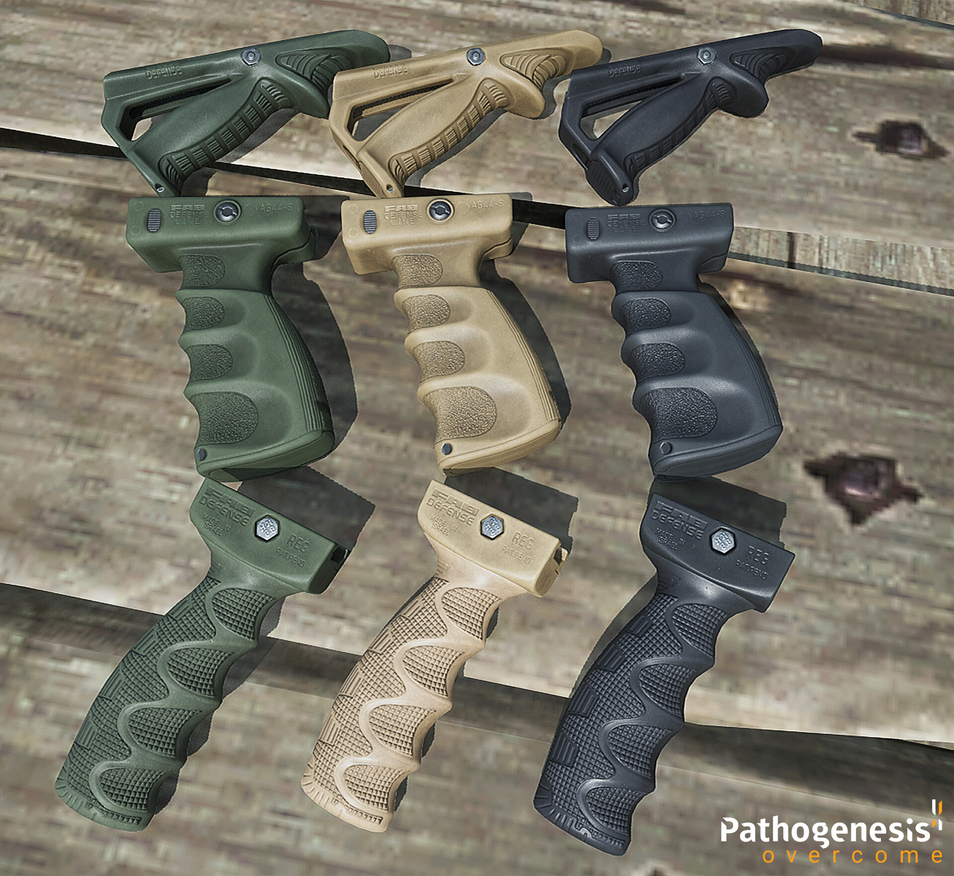 ArtStation - FAB Defense Front Grips