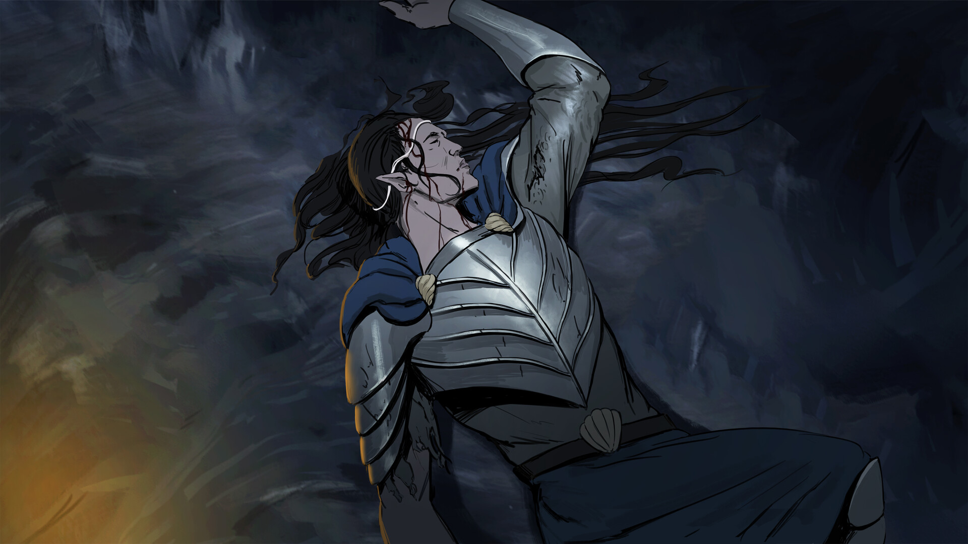 ArtStation - Middle-earth First Age: Fingolfin's Death