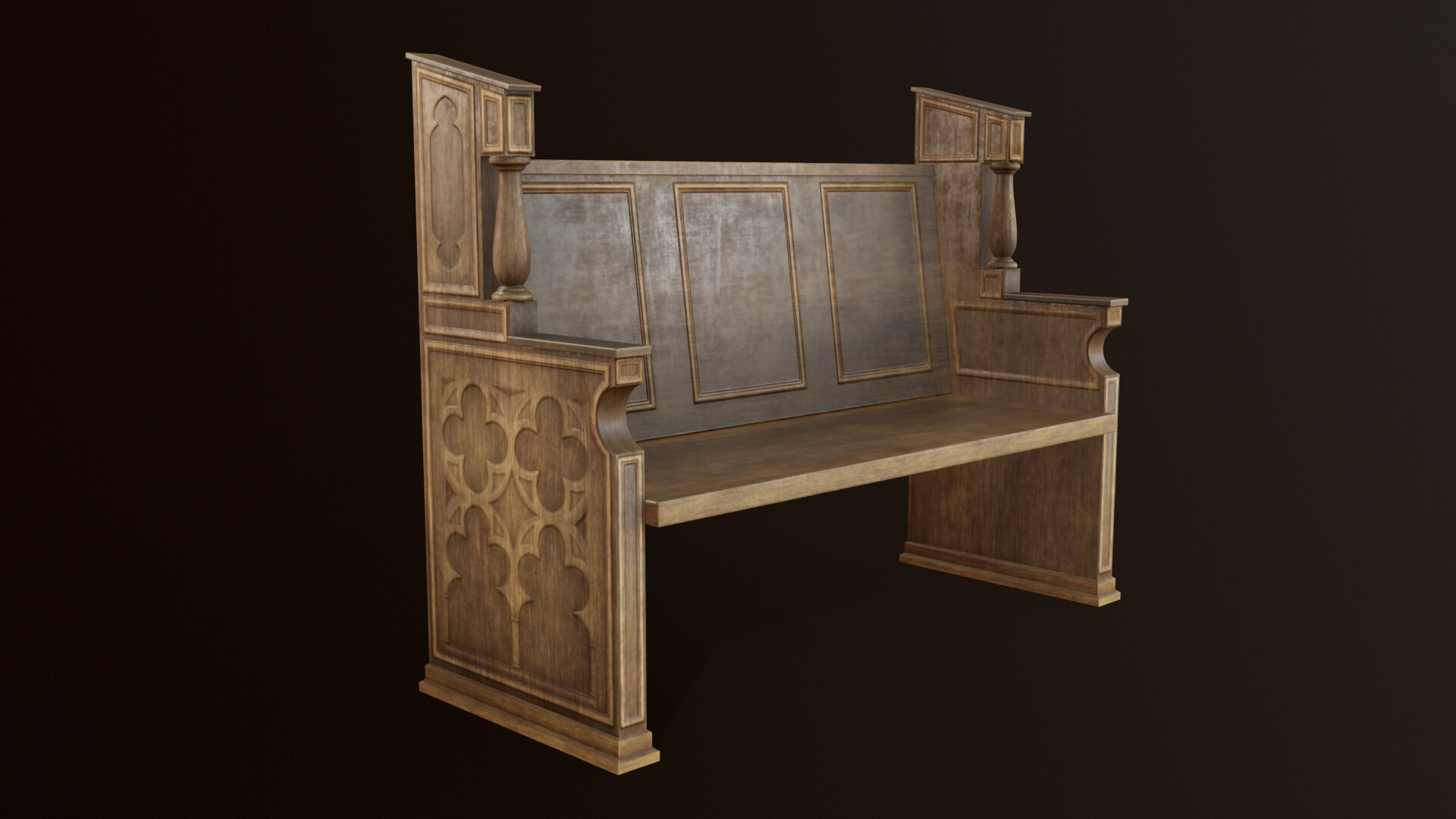 ArtStation - Catholic bench