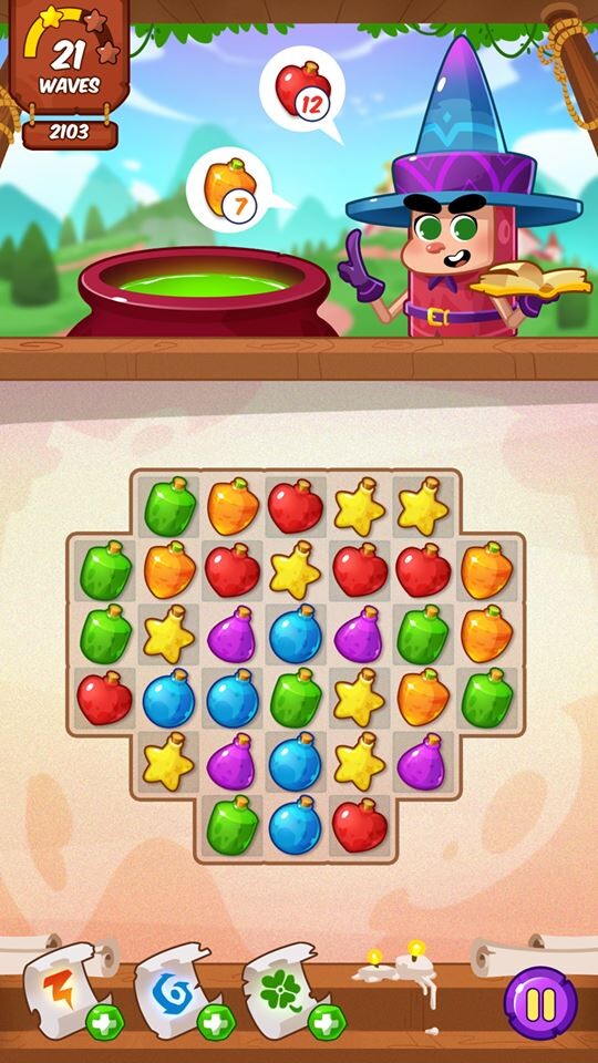 ArtStation - Witch match 3