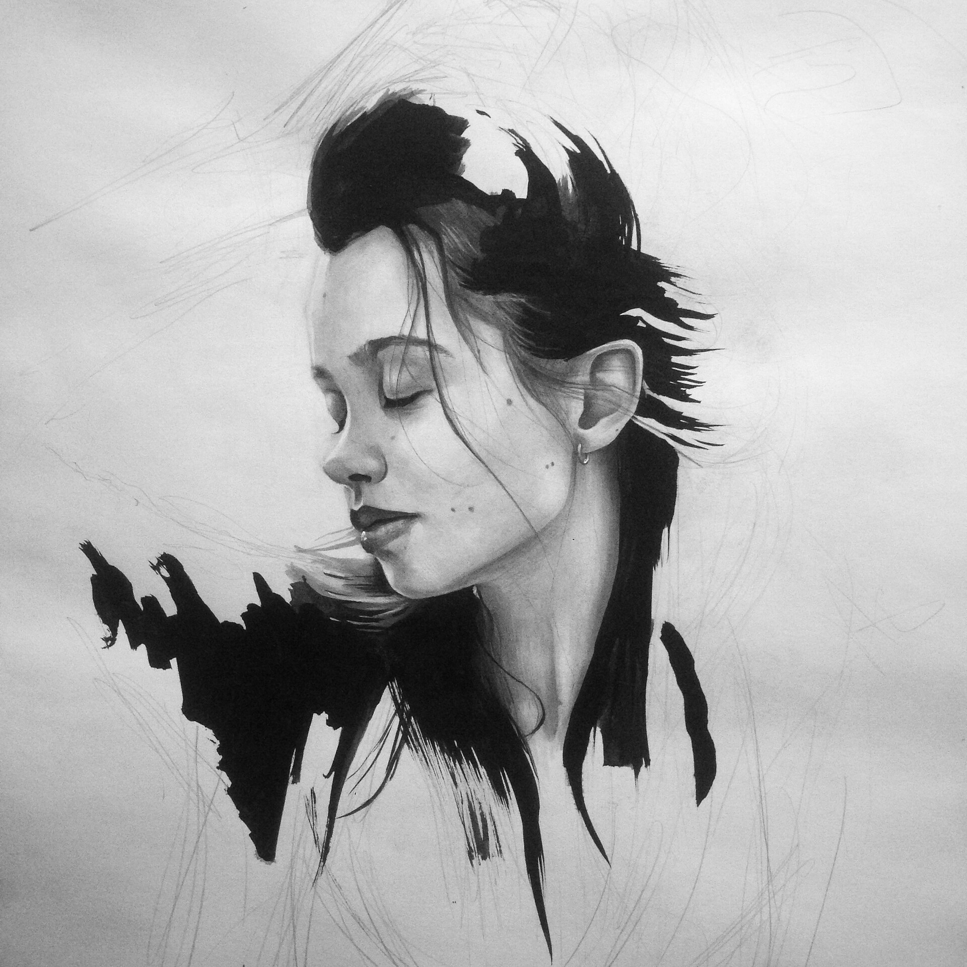 ArtStation - Ink, pencil