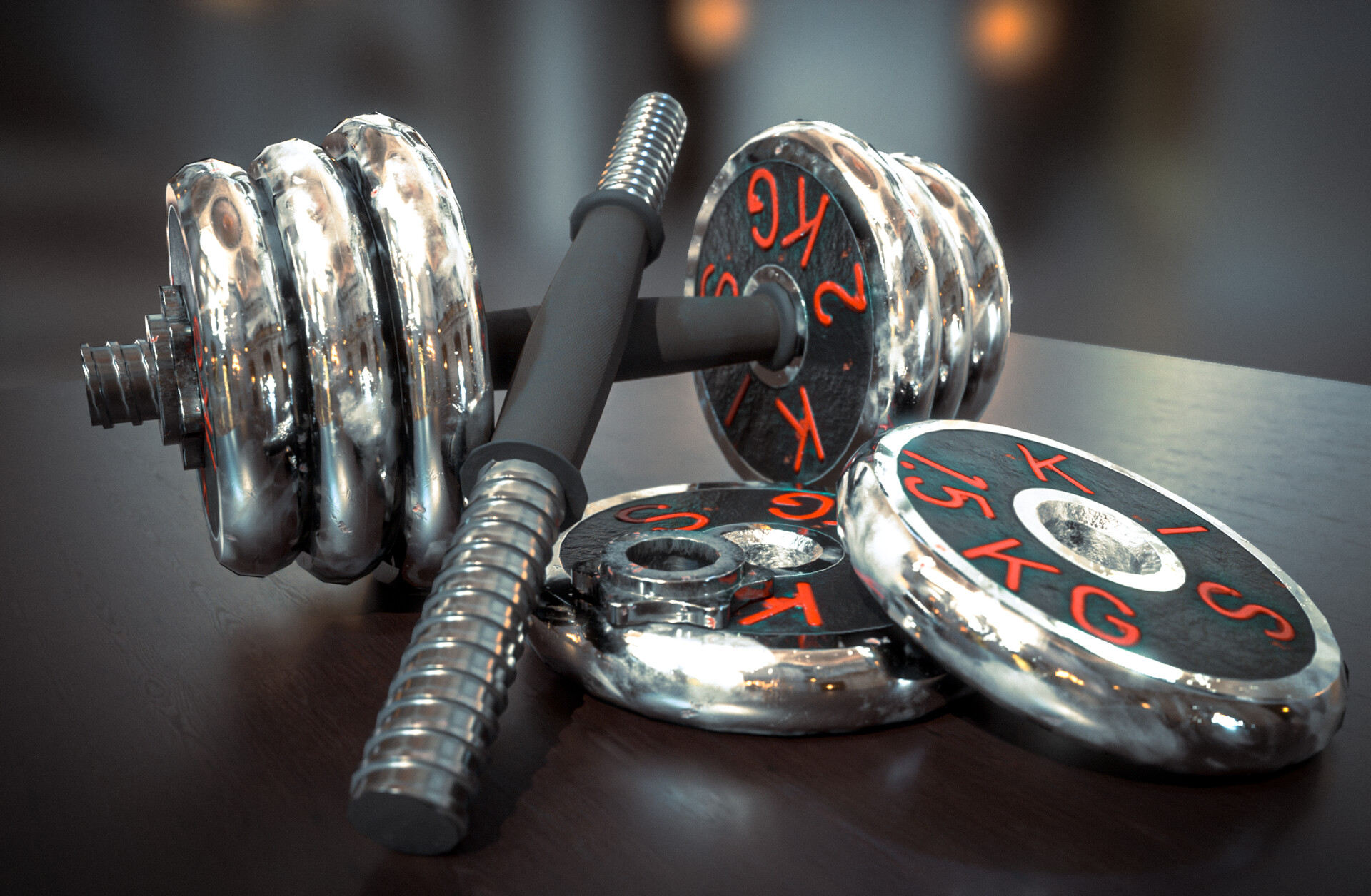 ArtStation - dumbbell