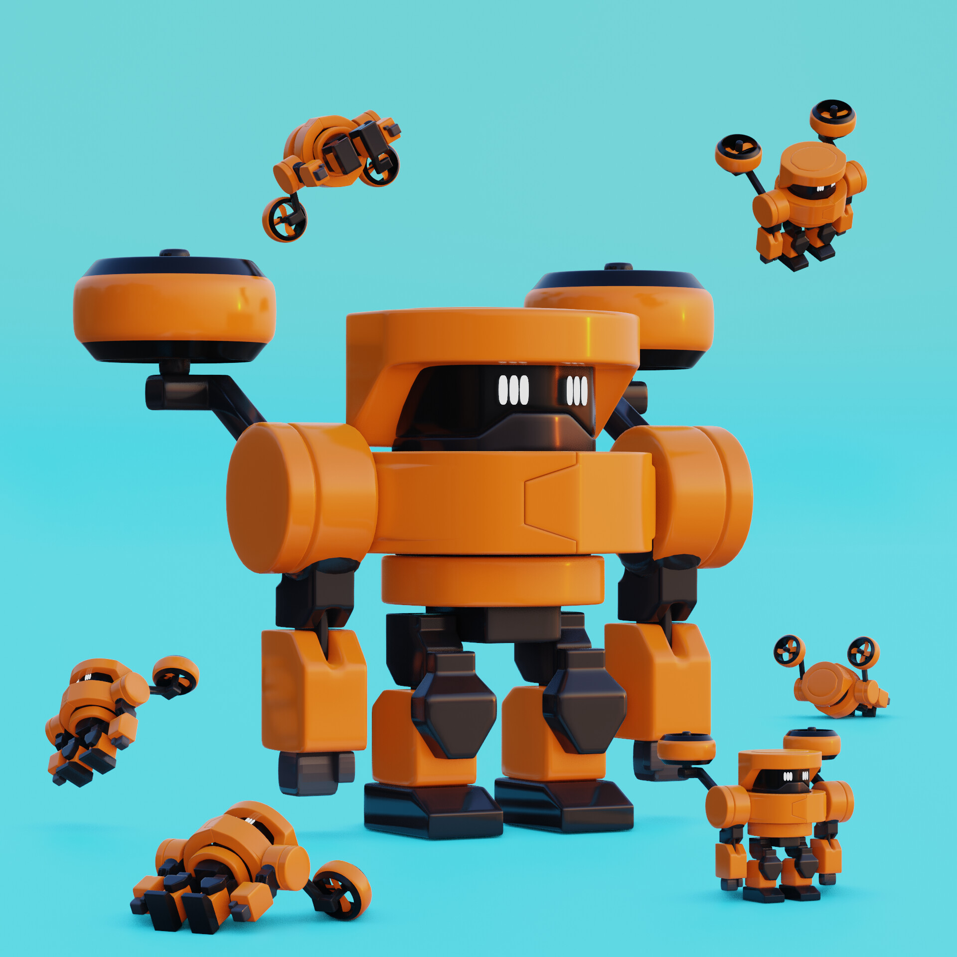 ArtStation - fly robot