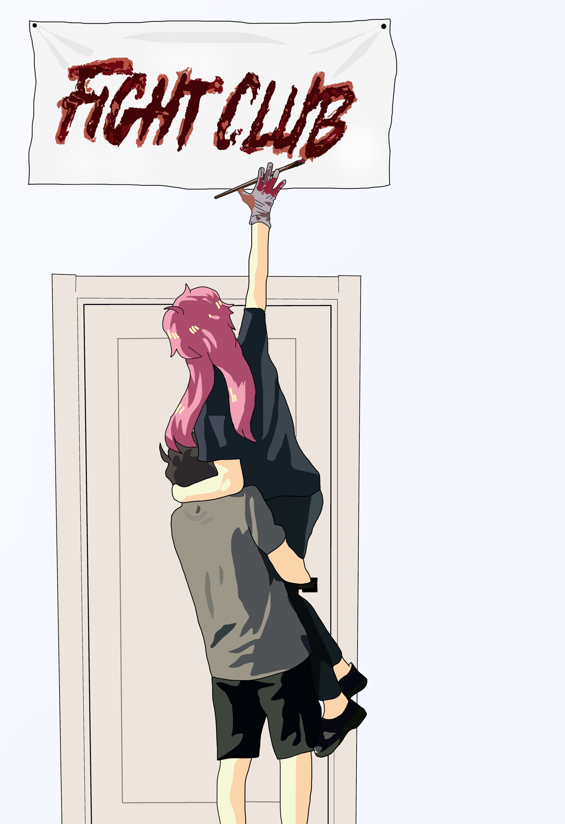 ArtStation - unOrdinary John and Sera fan art