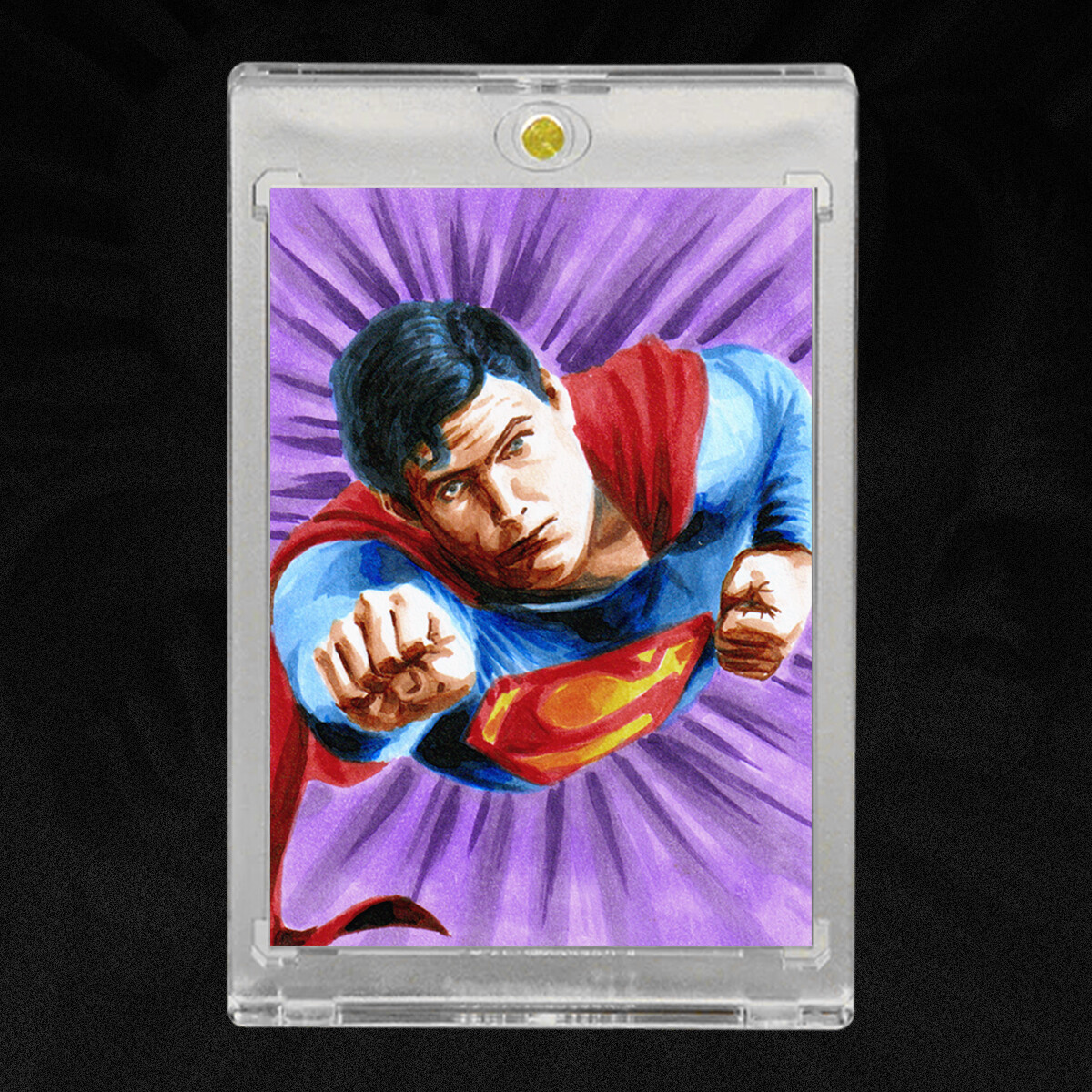 ArtStation - Christopher Reeve Superman Sketch Card