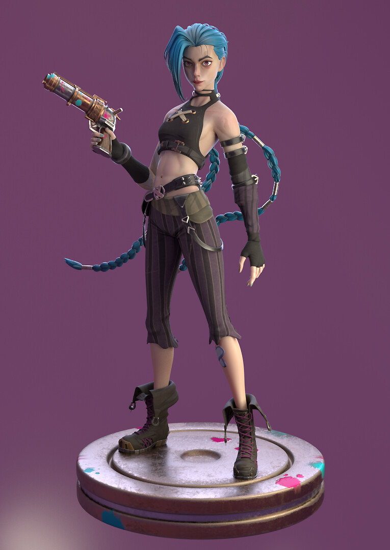 David Rosa - Jinx fanart