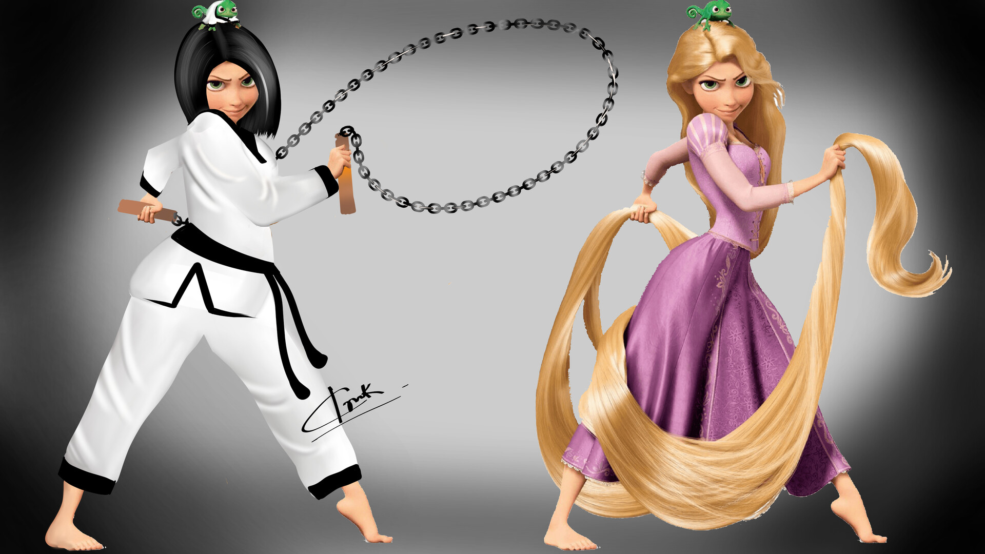 ArtStation - rapunzel transformation