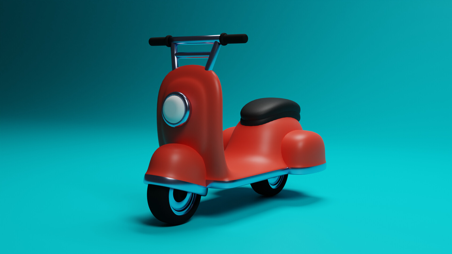 ArtStation - Stylized Motorcycle