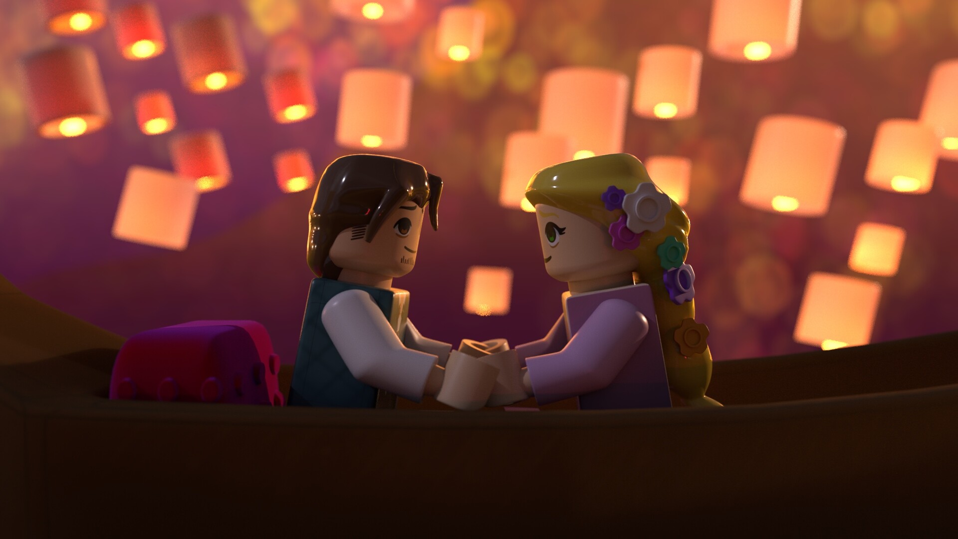 ArtStation - Lego Tangled - Boat Scene