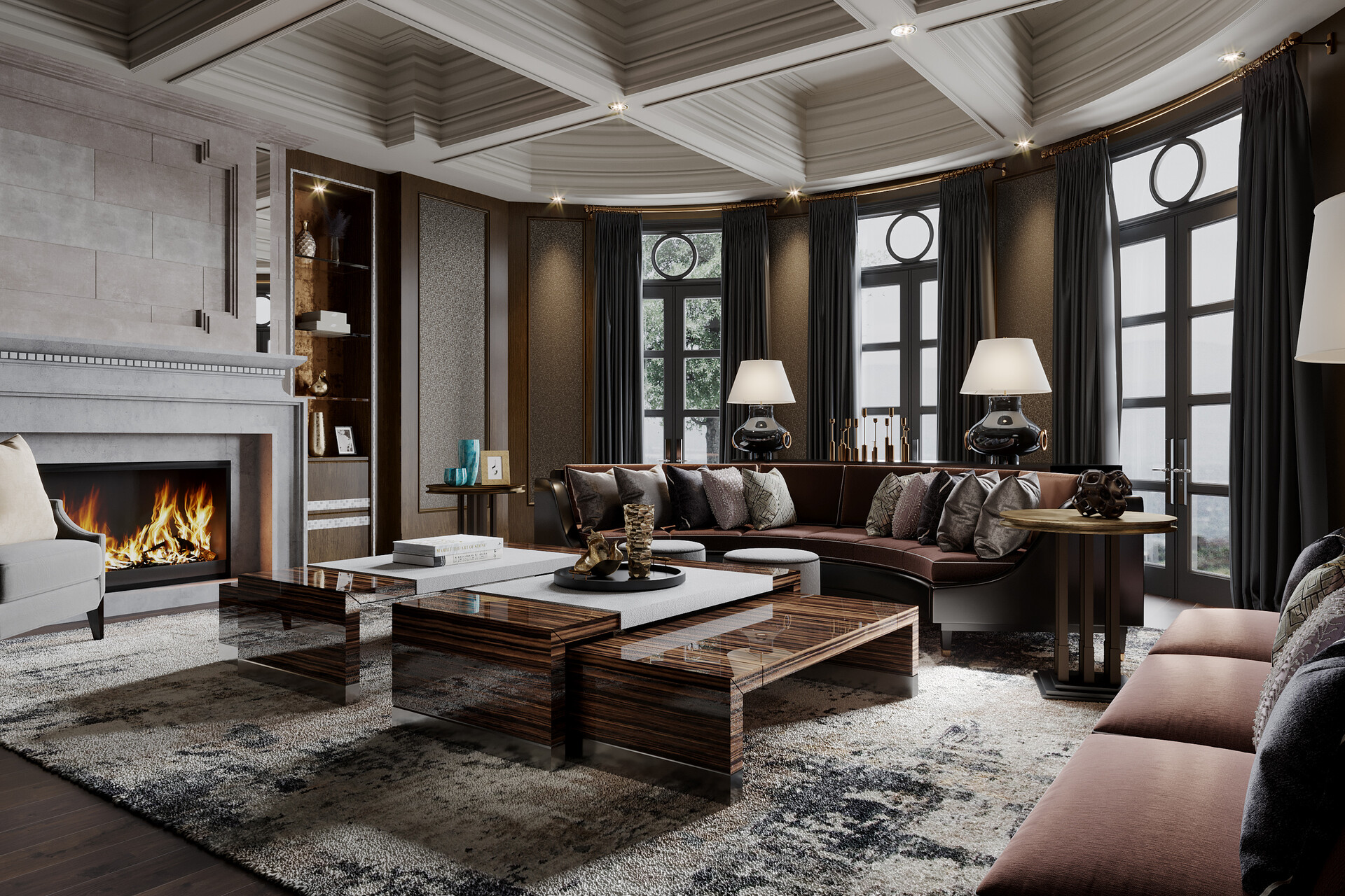 ArtStation - Sophisticated Interior