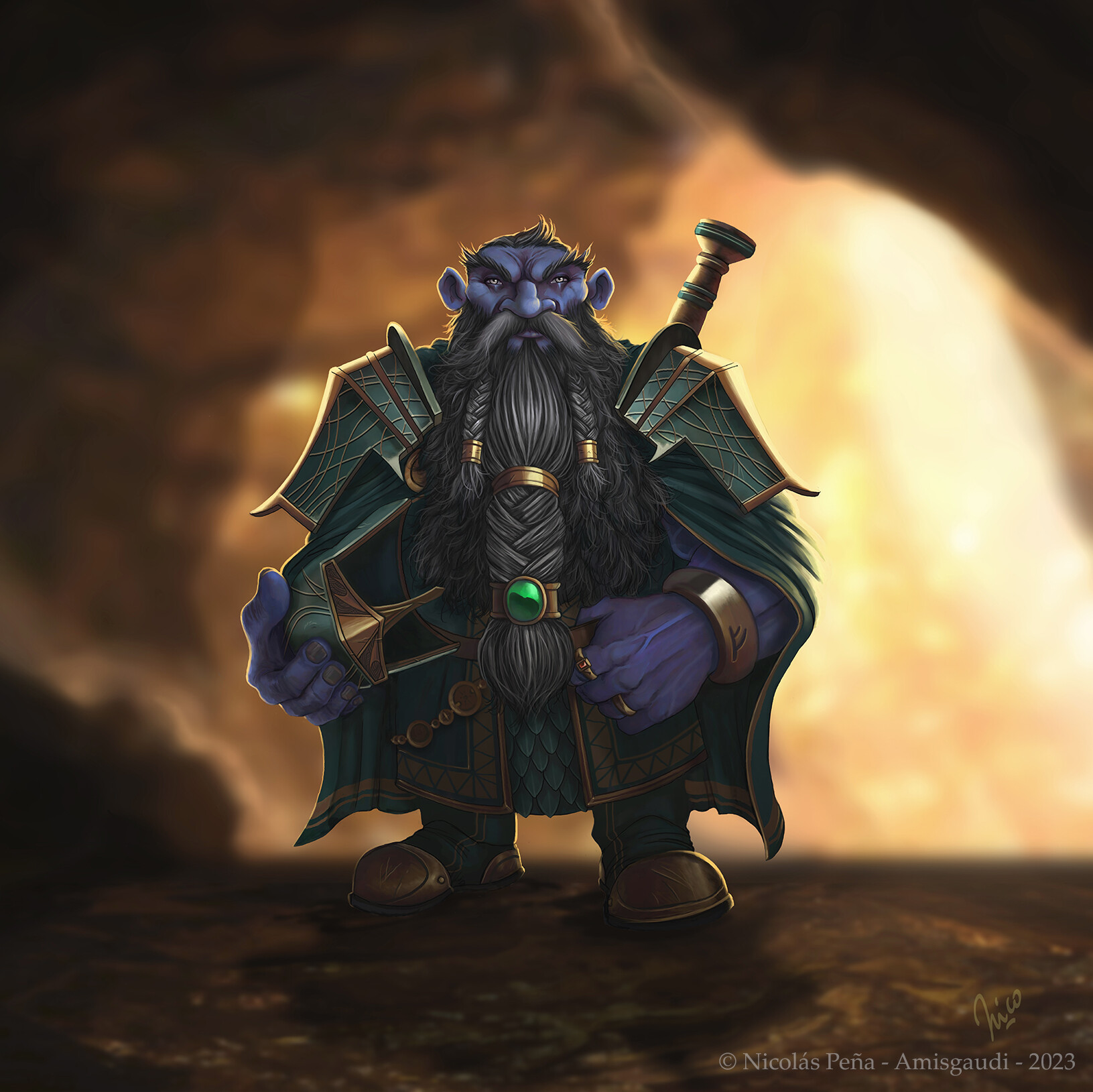 ArtStation - The Blue Dwarf.