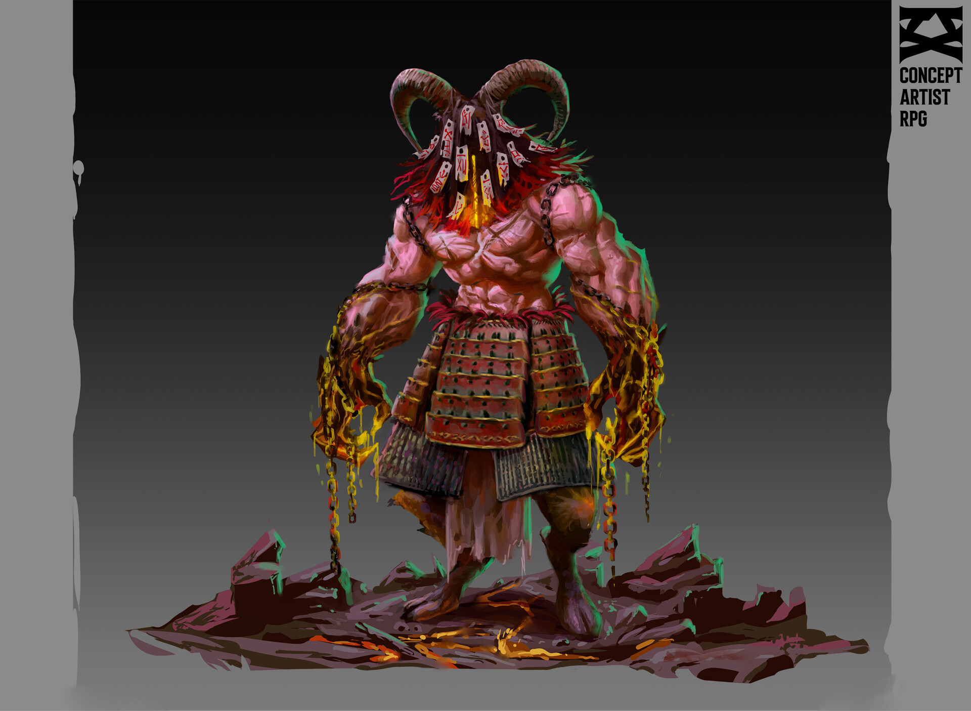 Artstation Demon Oni