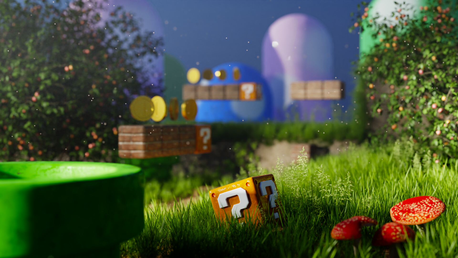 ArtStation - Realistic Super Mario World