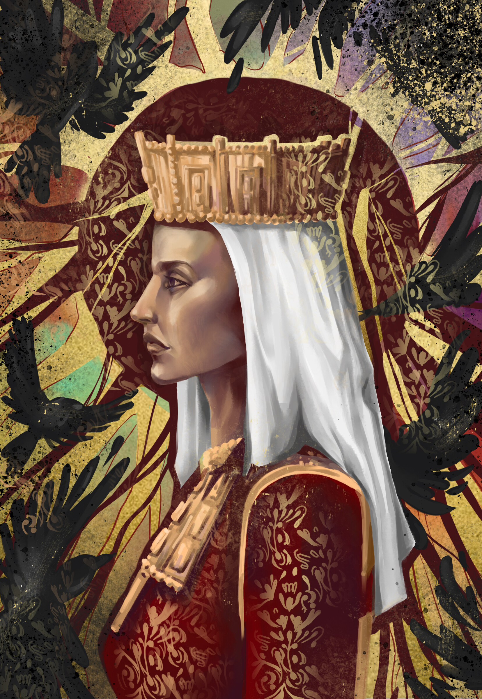 ArtStation - Historical figure illustration