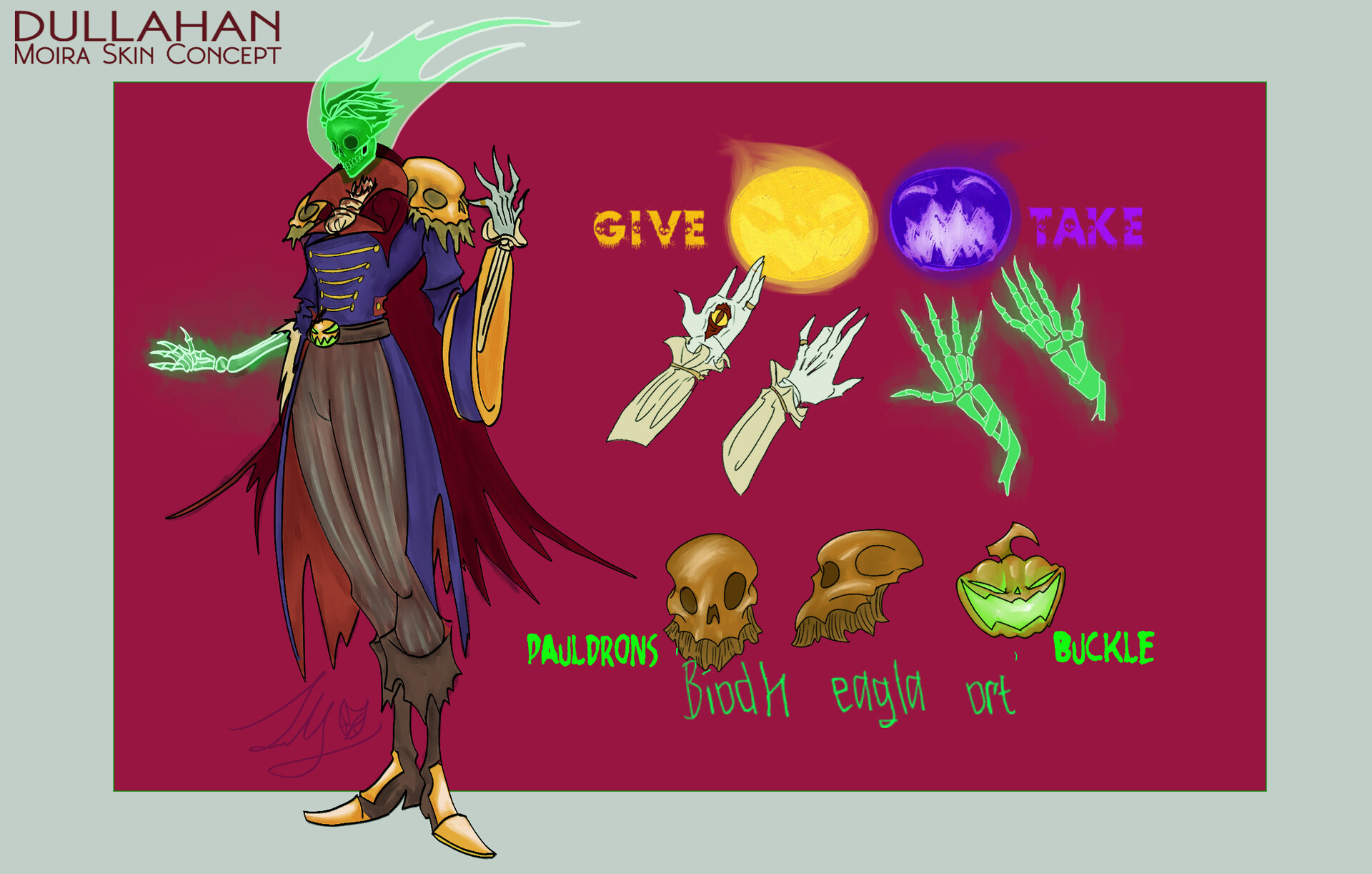 ArtStation - Overwatch 2 Moira Skin Concept