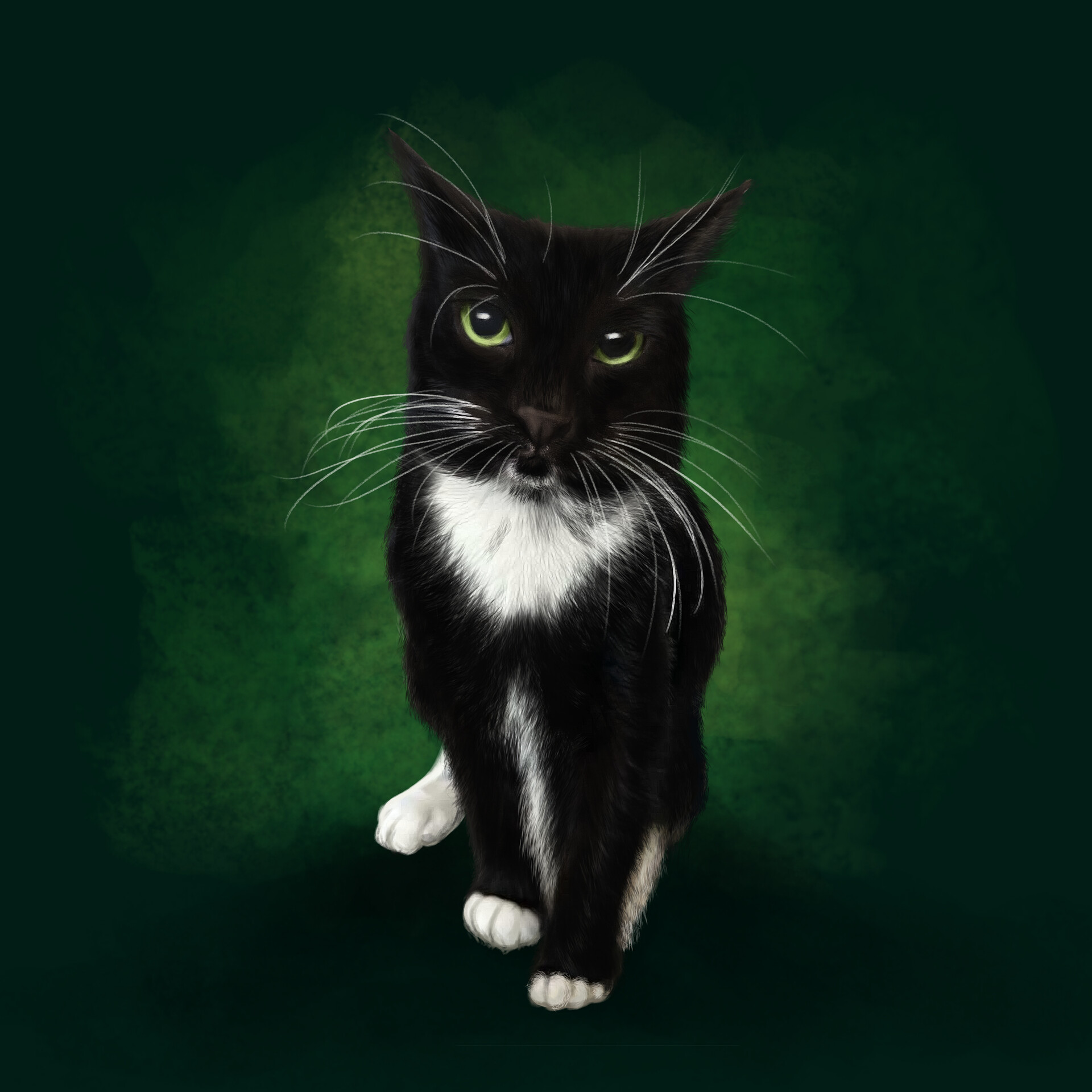 ArtStation - |" Cat portrait"|