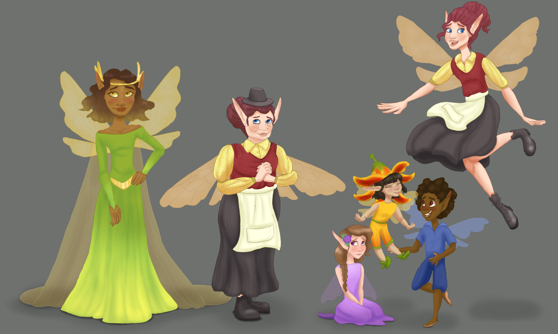 ArtStation - Fairy Nurse Rian: Concept Art