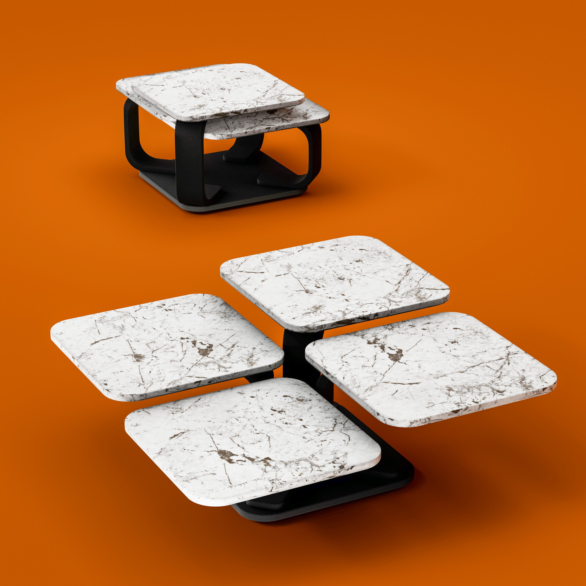 ArtStation - Center Table - AR Model