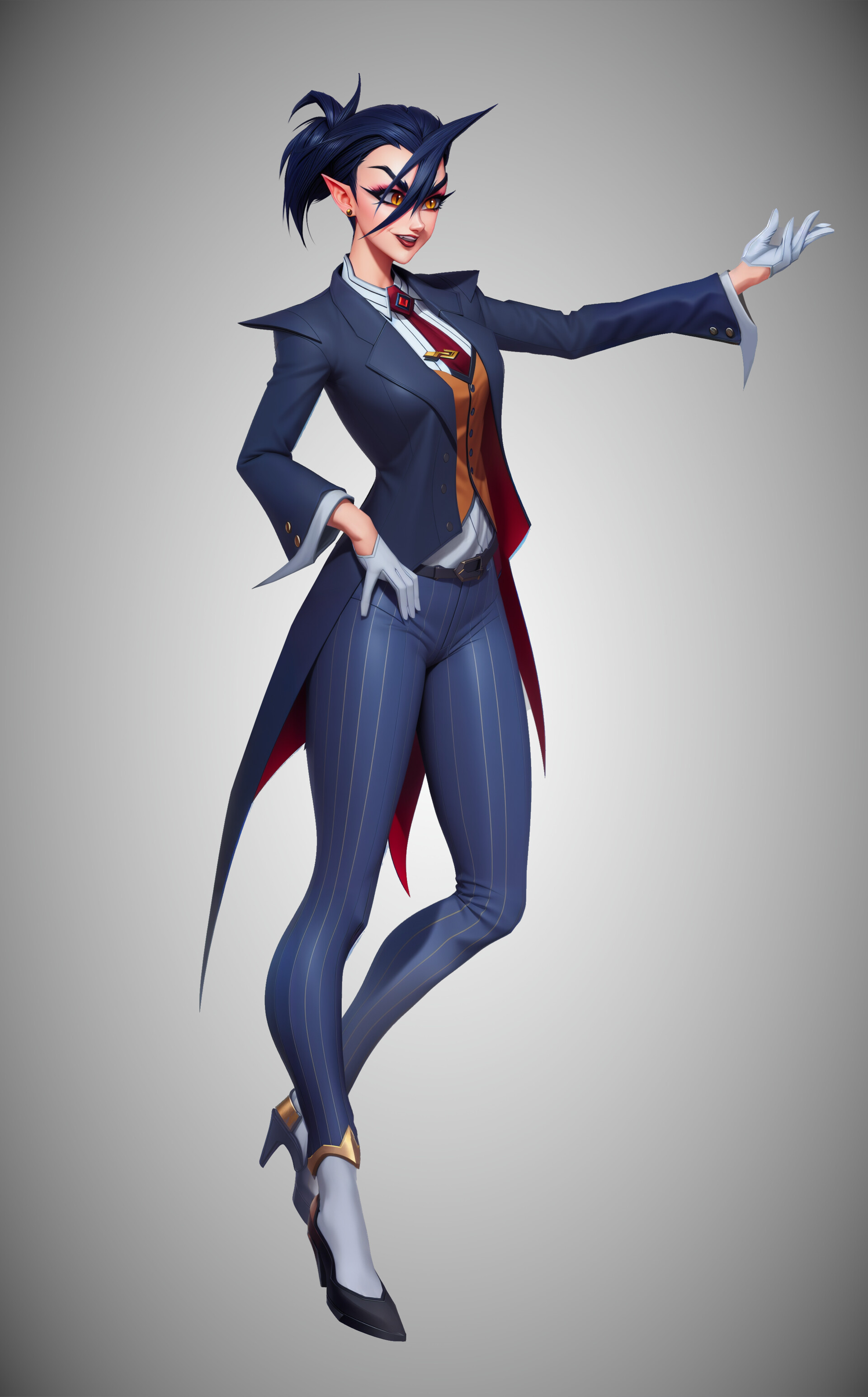 ArtStation - Elven Butler [AI + Procreate]