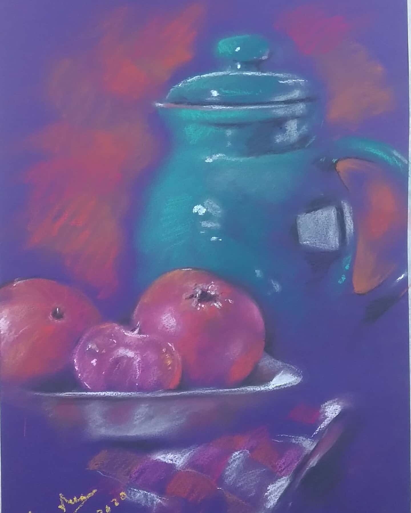 ArtStation - Still Life - Soft Pastel on Paper