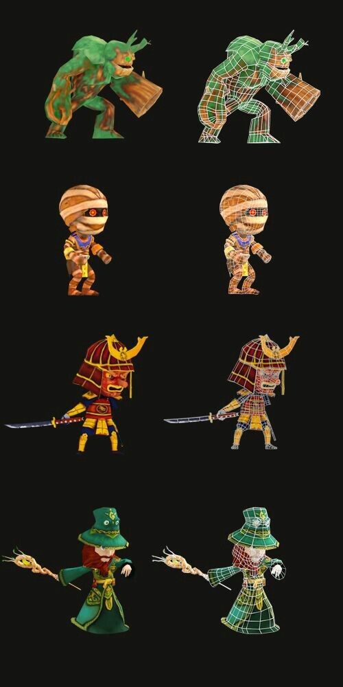 ArtStation - Low poly cute ghost