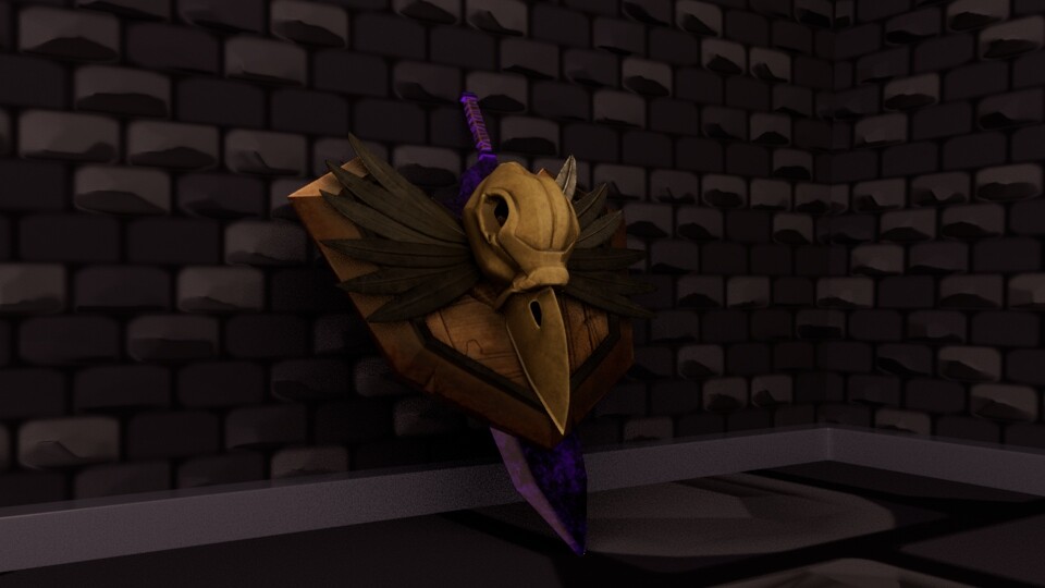 ArtStation - Raven's Sword and Shield