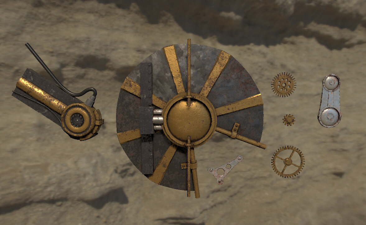 3D By Leo - Clockwork Vault Puzzle