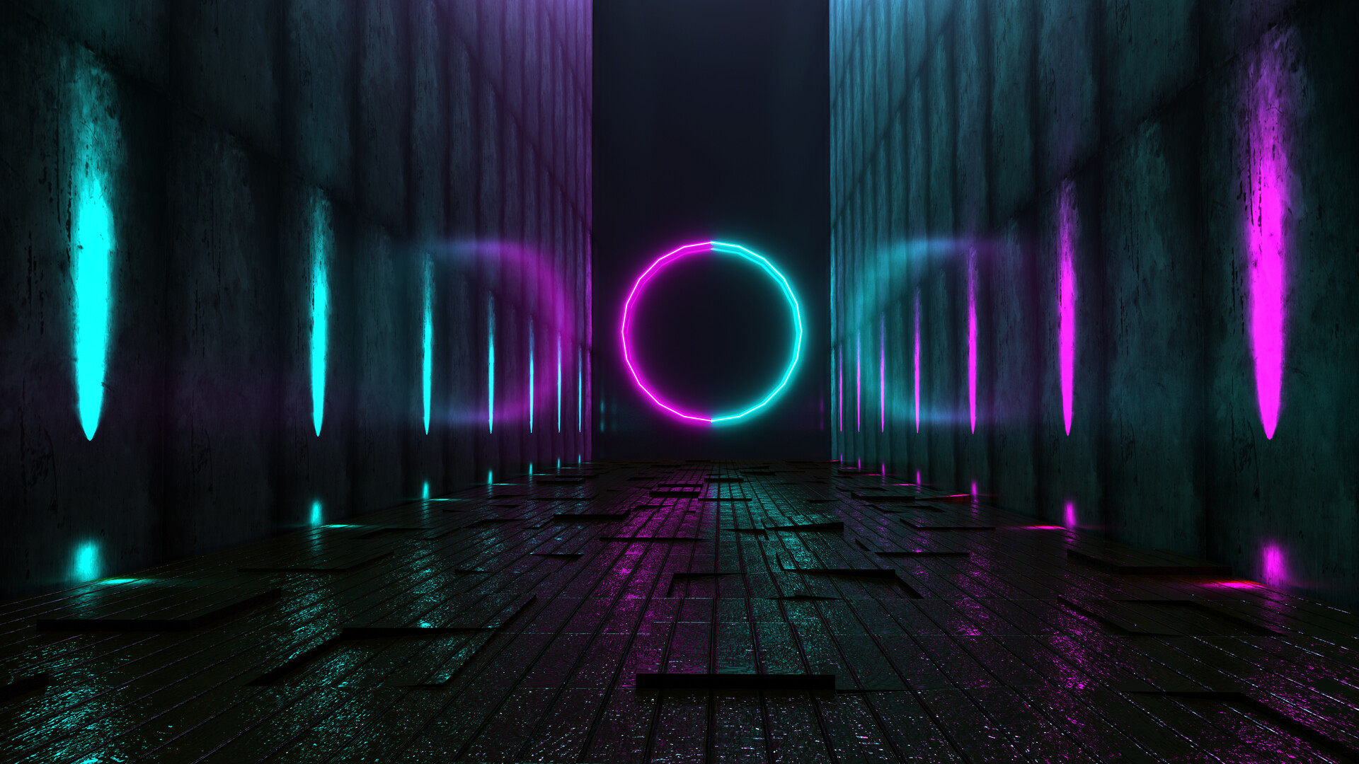 ArtStation - NEON LIGHT CONCEPT