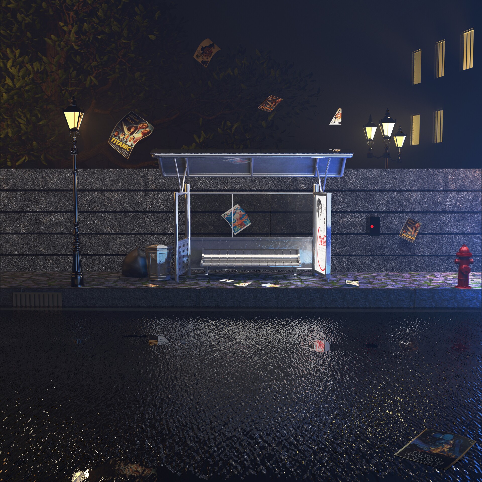 ArtStation - Environment Concept lighting