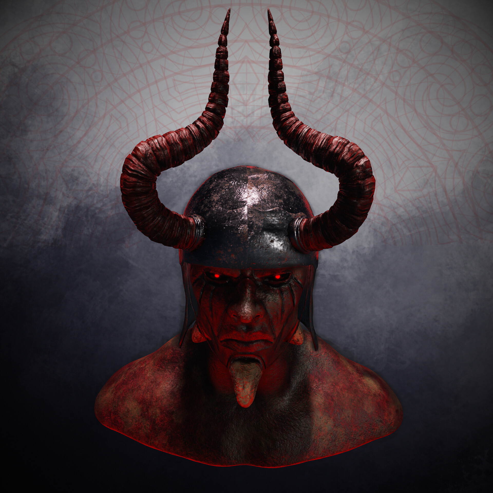 ArtStation - Demon Soldier