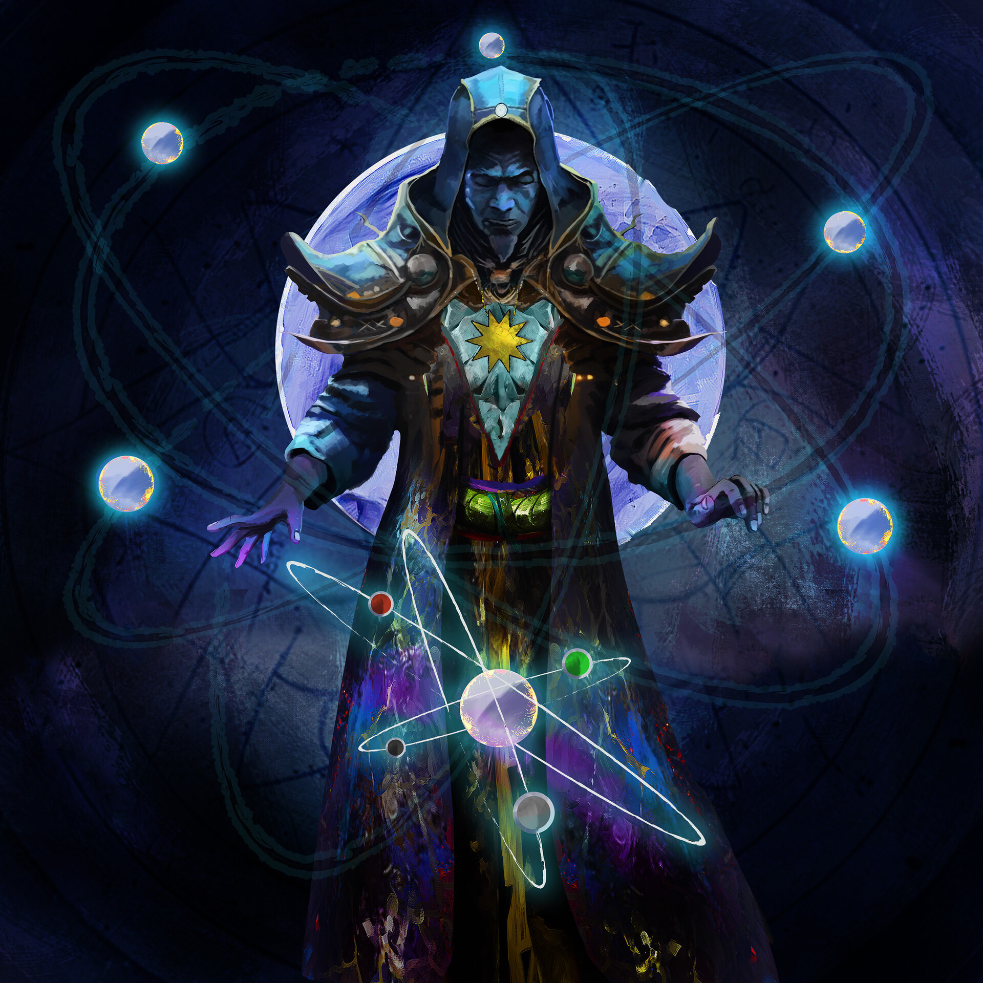 ArtStation - Priest of Hreton concept