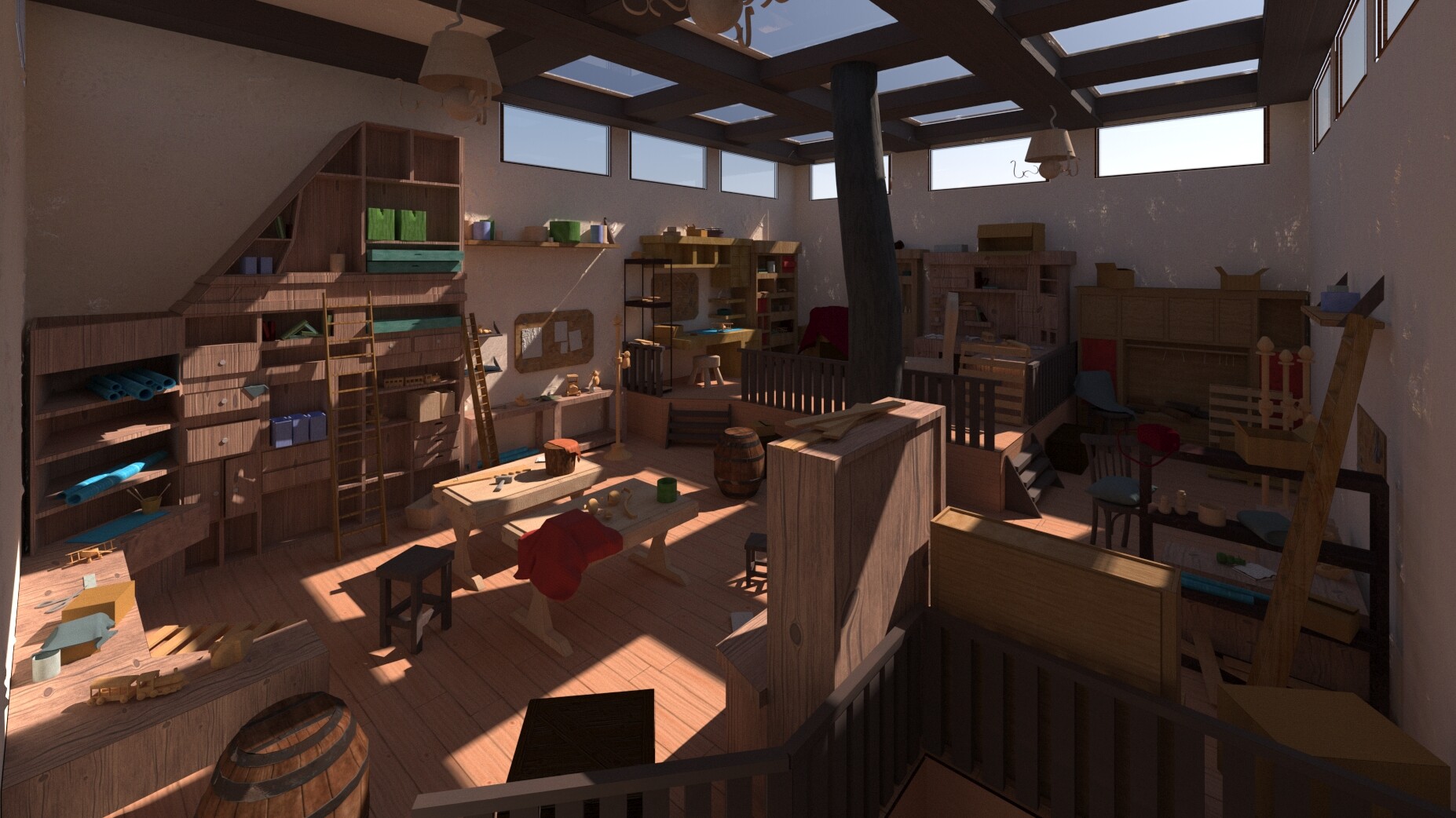 ArtStation - Klaus' Workshop | Personal project