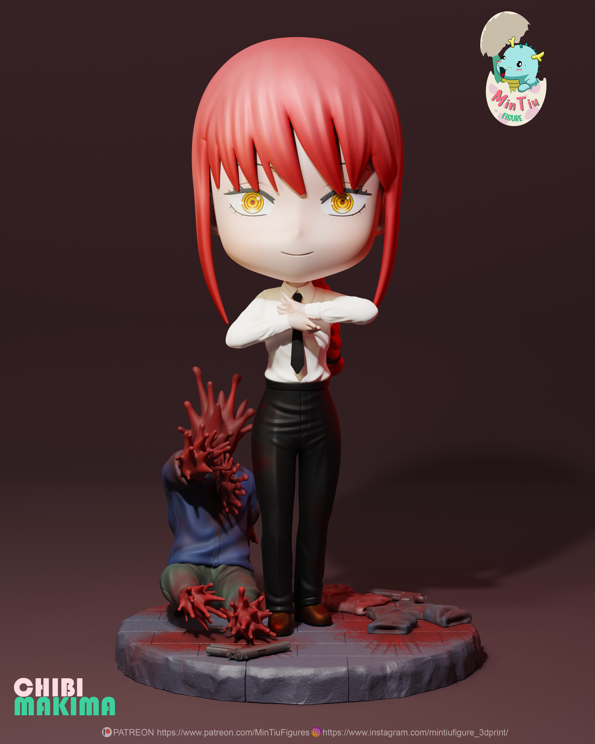 ArtStation - Makima - Chainsaw Man