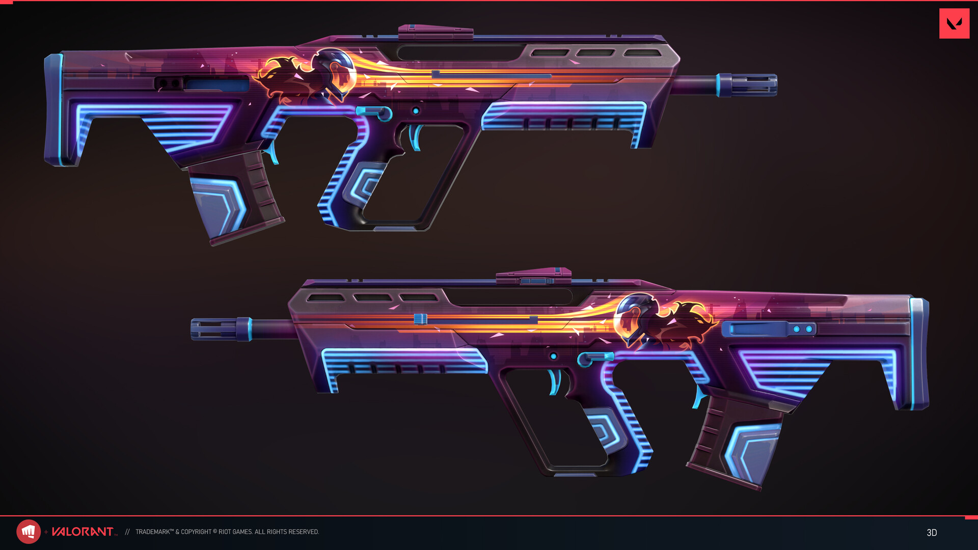 Kudos Productions - Valorant Gridcrash Skin