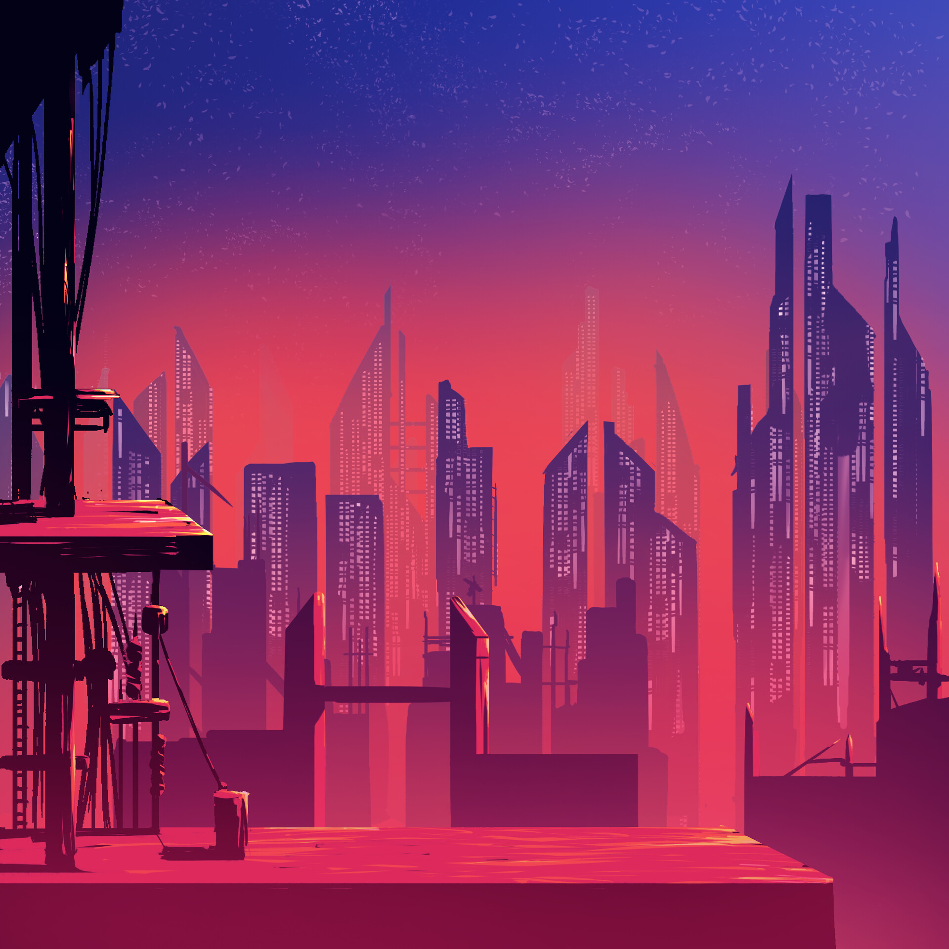 ArtStation - City scape 01