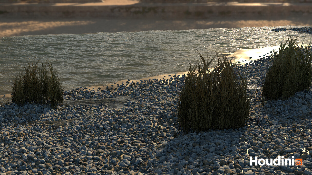 ArtStation - Pebble Shore - FX