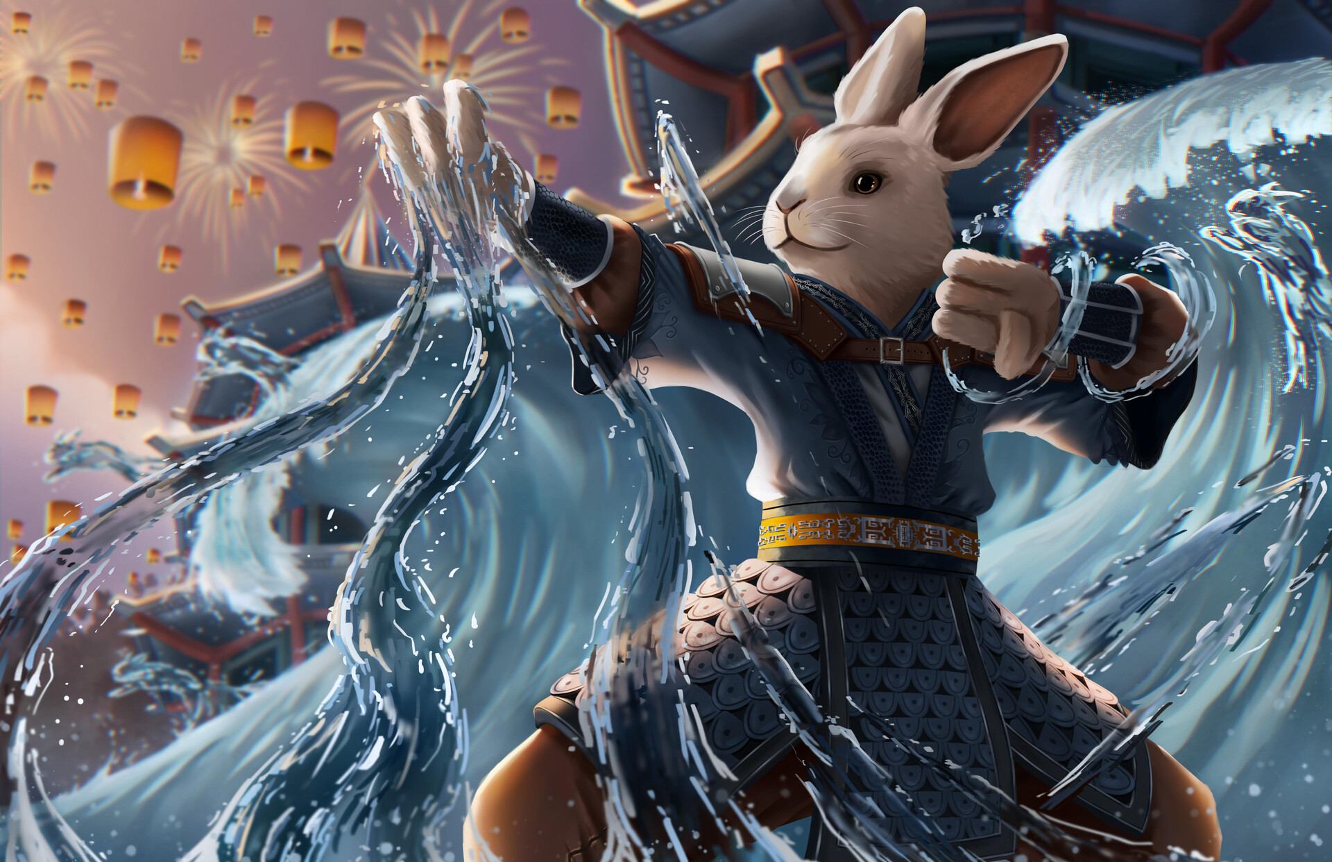 ArtStation - Water Rabbit