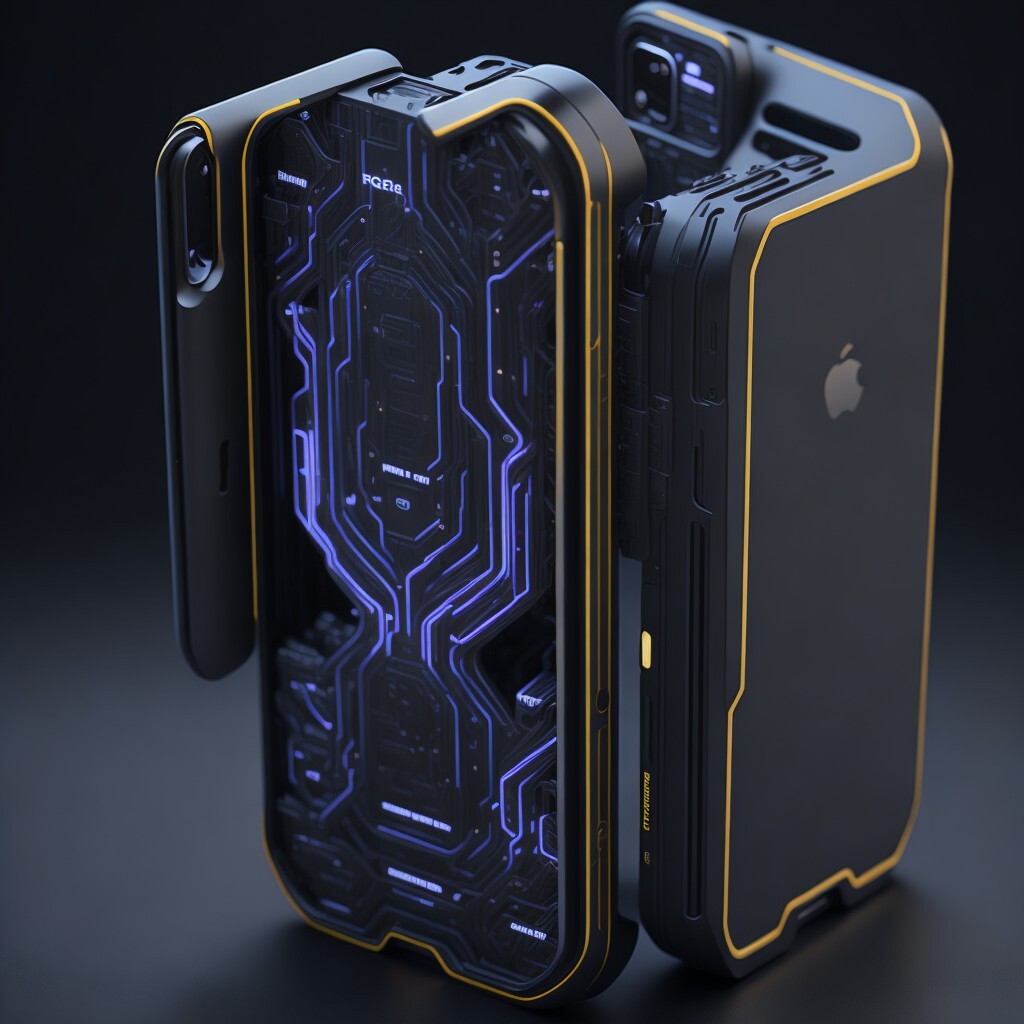 ArtStation - Sci-fi futuristic Iphone 14 Pro