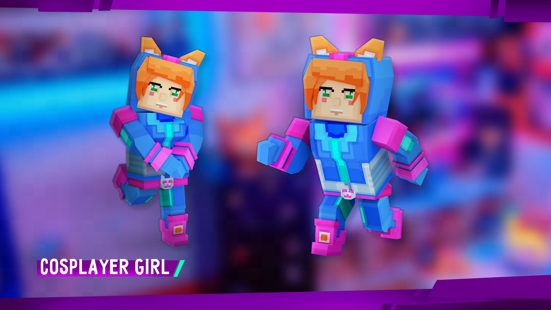 ArtStation - Cosplayer Girl - Simple Sandbox 3