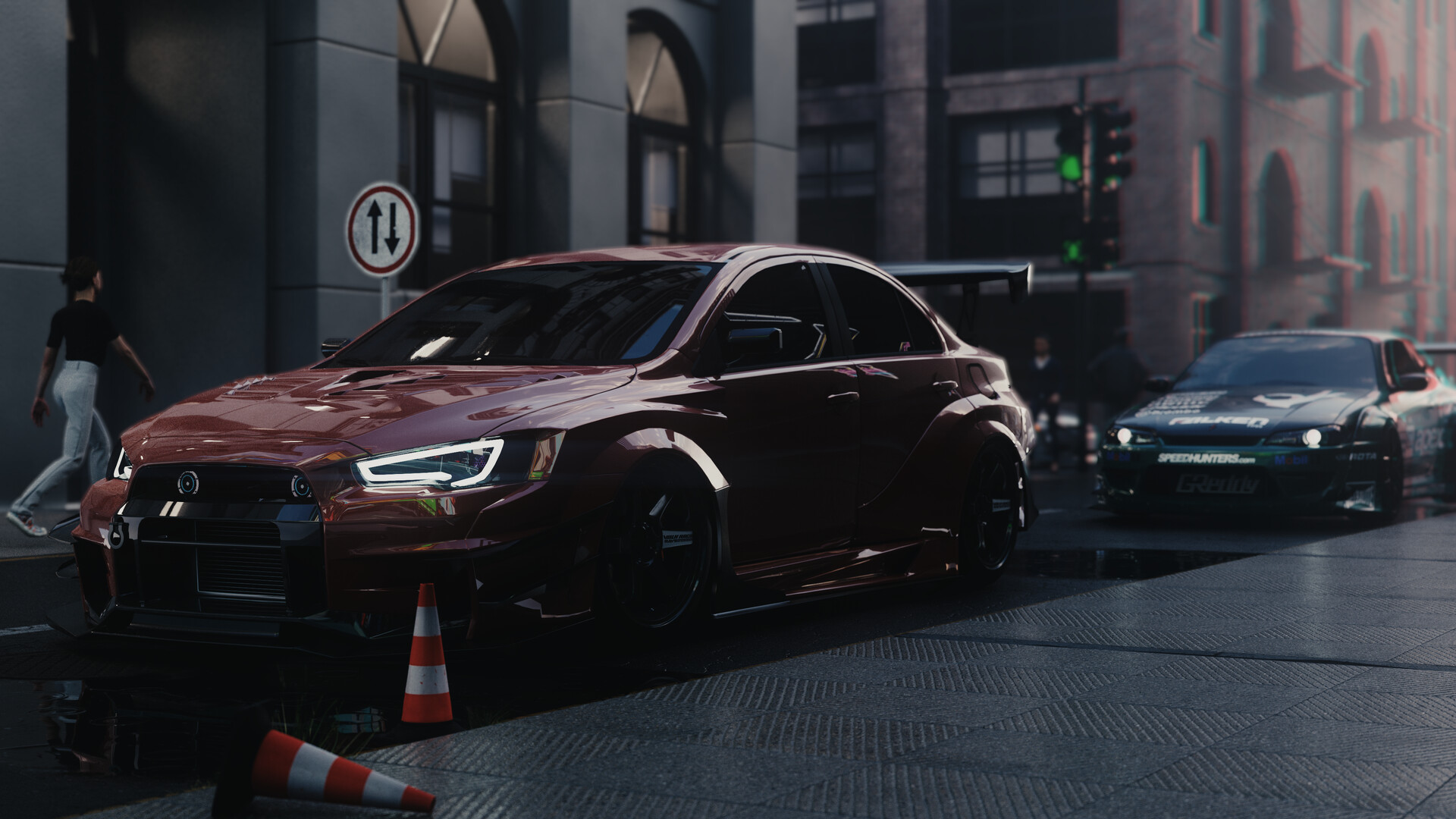 ArtStation - Mitsubishi Evo X